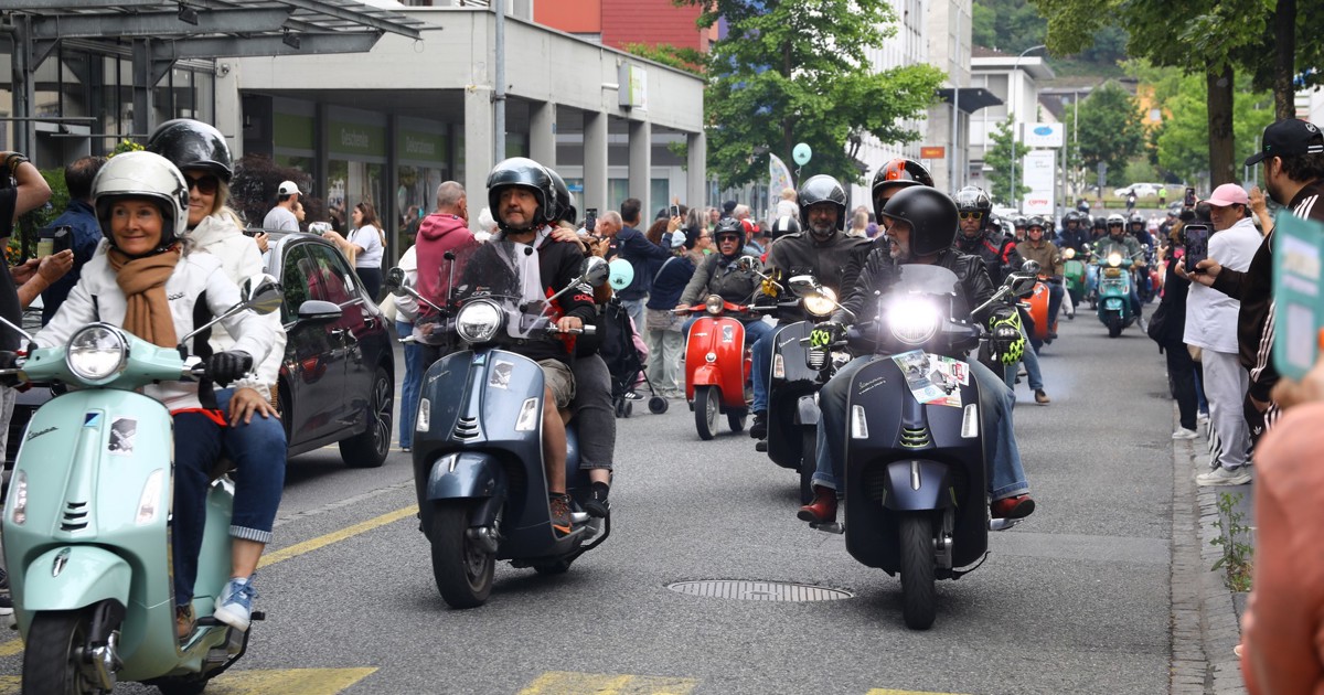 Vespa-Charme erobert die Bahnhofstrasse | W&O
