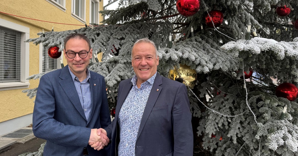 Wechsel ist vollzogen: Schöb übergab an Schöb | W&O