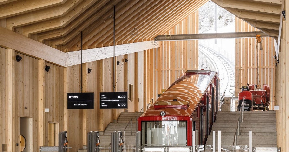 Am Fusse des Chäserrugg gibt es nun einen Bahnhof – und schon die ...