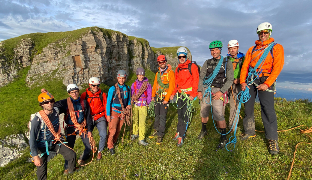 Alle sieben Gipfel der Churfirsten bezwungen | W&O