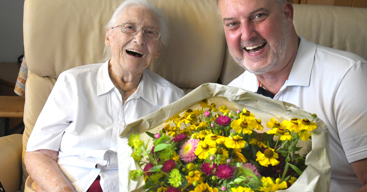 Mit viel Humor den 100. gefeiert | W&O