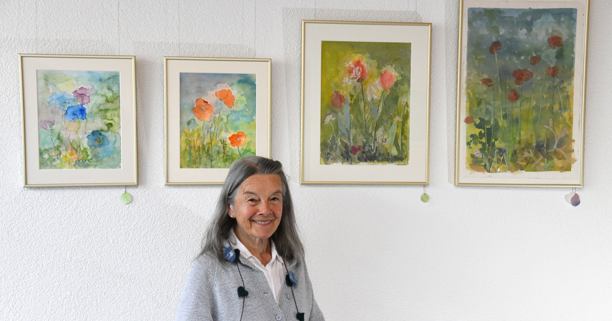 Marianne Rusterholtz will mit Farben etwas ausdrücken | W&O