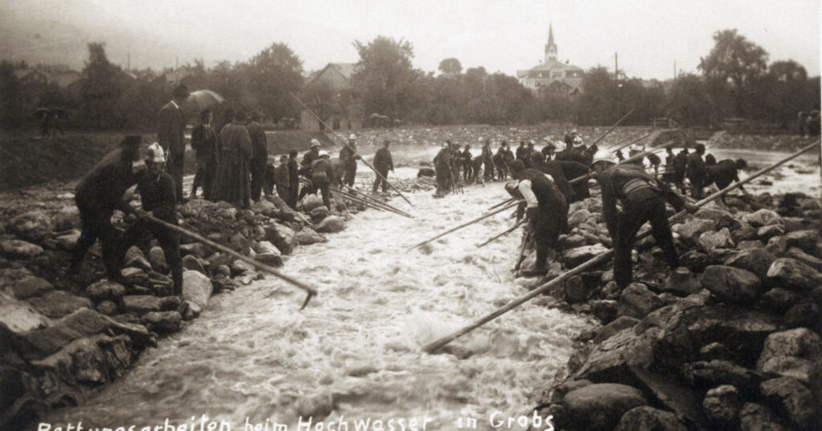 Beim Hochwasser vor 100 Jahren riefen die Sturmglocken zur ...