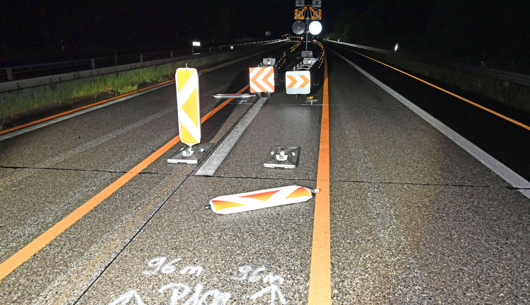 Sekundenschlaf auf der Autobahn: Unfall verlief glimpflich | W&O