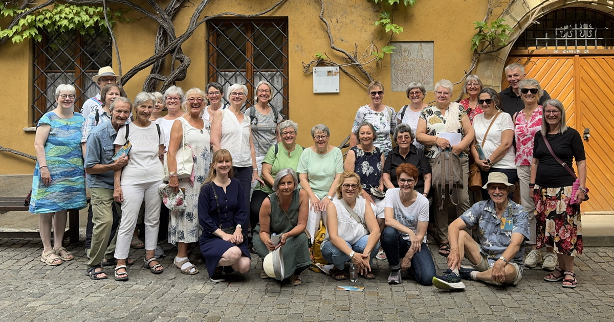 Puppen und Fuggerei: Gemischt-Chor auf Reisen | W&O